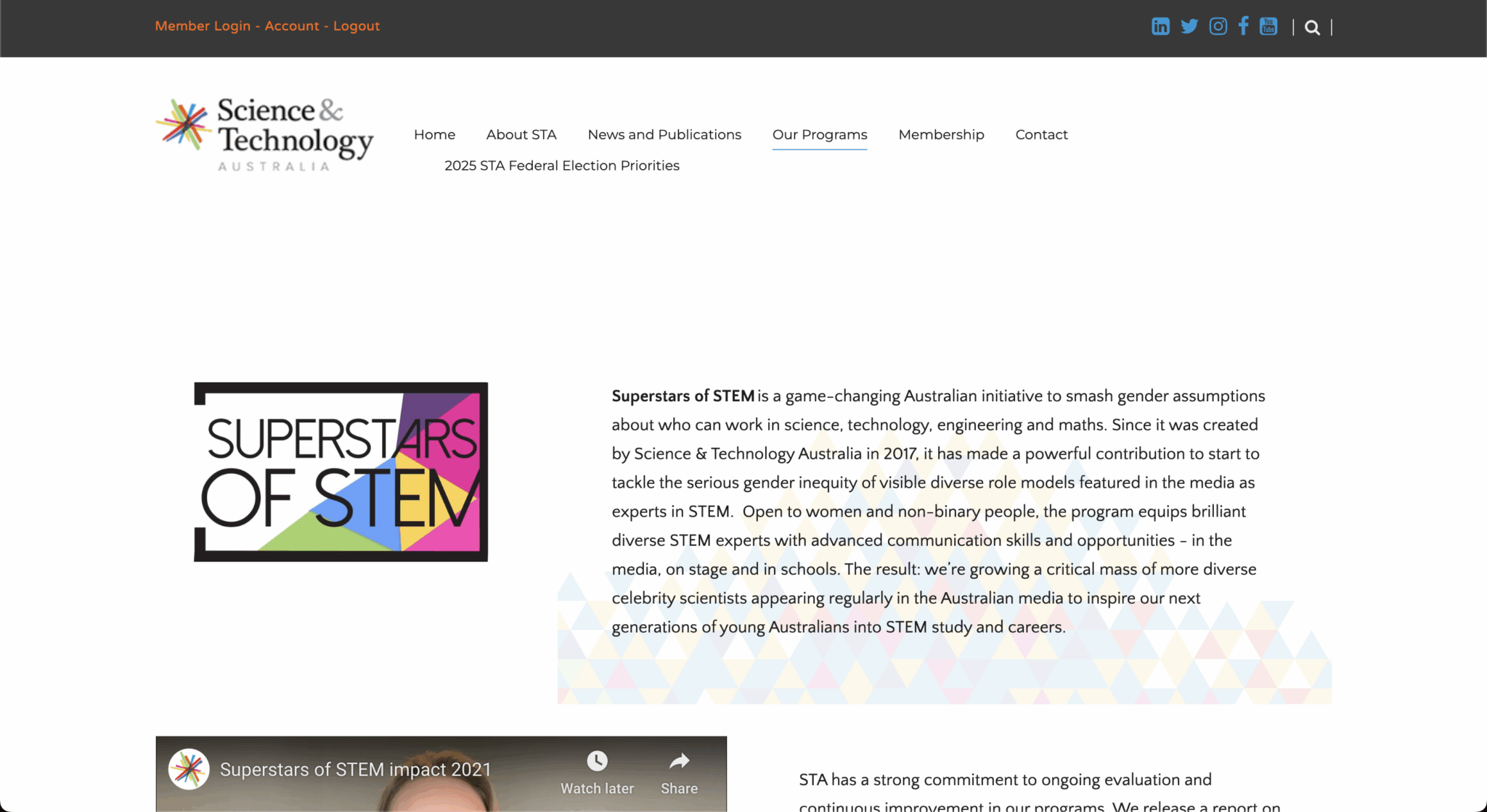 Superstars of STEM – STEMpower